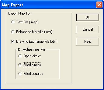 EPANet Plus Improved Map Export To DXF Water Simulation