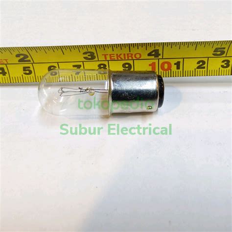 Jual Bohlam Bayonet B15 24v 30v 6watt 10watt Lampu Panel Bayonet