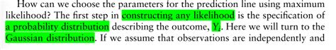 I Am Reading About Estimating Parameters Of The Linear Regression Line
