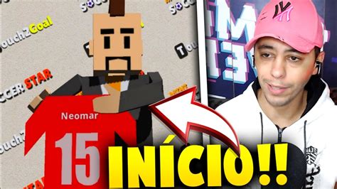 RUMO AO ESTRELATO O INÍCIO do GAROTO NEOMAR MINI SOCCER STAR YouTube