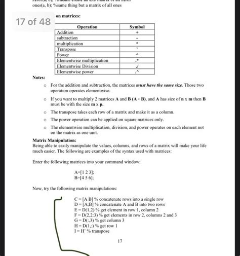 Solved Notes For The Addition And Subtraction The Chegg