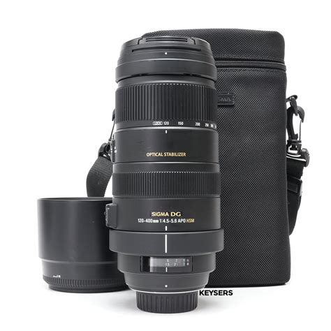 Used Sigma 120 400mm F45 56 Apo Dg Os Hsm Lens Nikon Mount Keysers