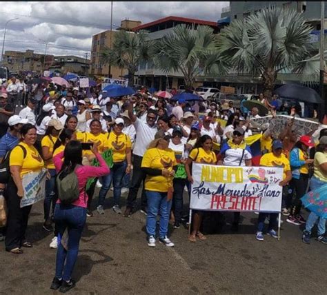 NO TERMINA Docentes De Las Mercedes Del Llano Se Fueron A Protestar A Valle De La Pascua