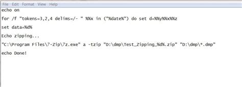 Batch Script To Zip File Using CMD Batch File Get IT Solutions