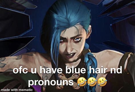 Of Course You Have Blue Hair And Pronouns Marge Of Course You Have