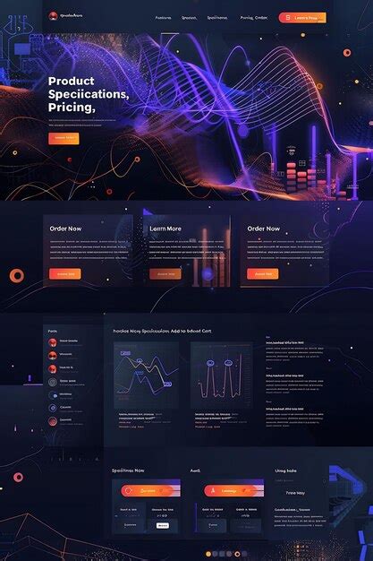 Modular Layout Web With Firework Animation Effect Flexible W Autumn