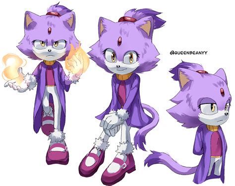 Blaze Art By Queenbeanyy R Sonicthemovie