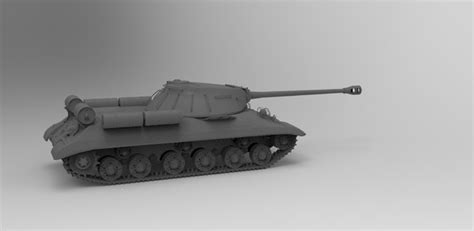 3d Model Js 3 Tank