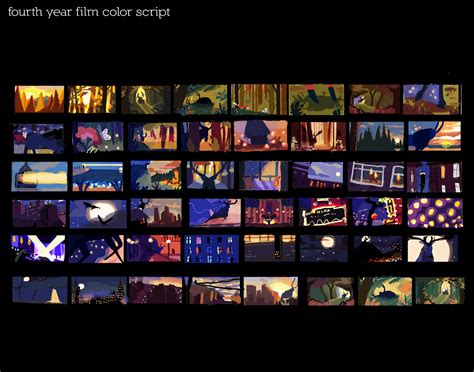Kari Casady Visual Development Color Script Visual