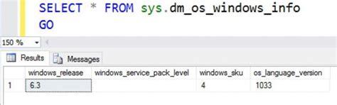 Sql Server Sql Server Getting Os Information Using Dmv Sql