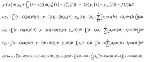 The Modified Variational Iteration Method And Fourier Series For