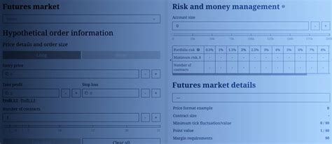 Futures Calculator Calculate Your Profits Loss And Risk InsiderWeek