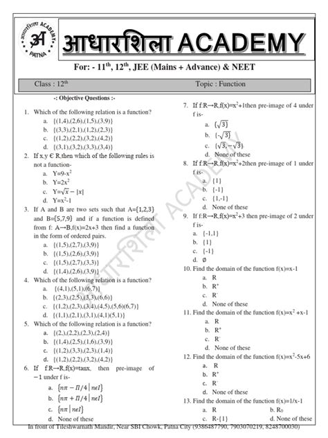 Function Pdf Mathematical Concepts Mathematical Logic