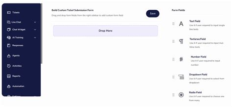 Custom Ticket Fields Hive Support