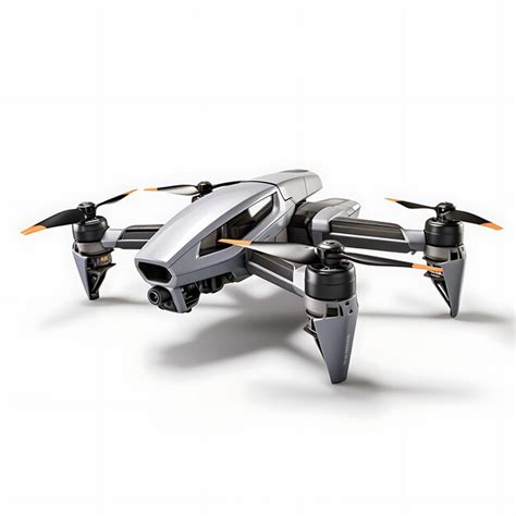 Premium Ai Image Isolated Drone Unmanned Aerial Vehicle Propellers Or