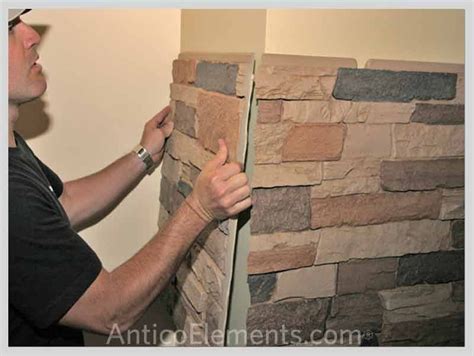 How To Install Faux Stone Veneer Panels