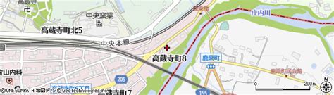 愛知県春日井市高蔵寺町8丁目の地図 住所一覧検索｜地図マピオン