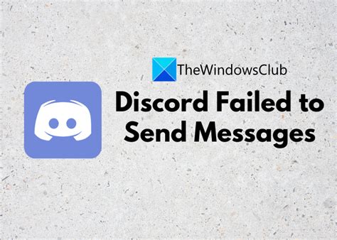 Behebung Von Problemen Mit Dem Senden Von Nachrichten Durch Discord