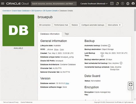 SQL Worksheet For ANY Database In The Oracle Cloud
