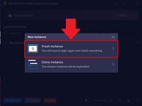 How To Create A Pie 64 Bit Instance On Bluestacks 5 Bluestacks Support