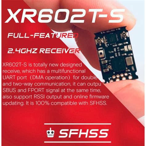 CROSSOVER RX XR602T S SFHSS Futaba SBUS FPORT RSSI Full Range D ANT MicroFPVRX Radio Shopee
