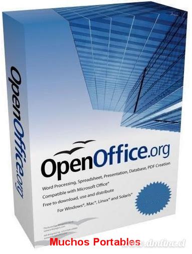 Portable Apache Openoffice 4 1 2 Español Portable Usb