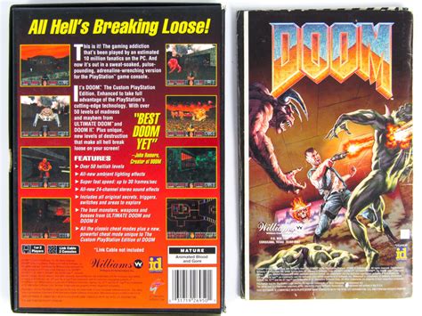 Doom [long Box] Playstation Ps1 Retromtl