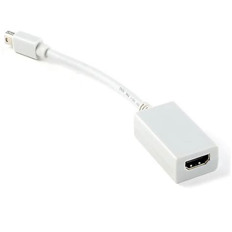 TechCraft Mini DisplayPort M To HDMI F Adapter AMDPM HDMIF Video Connecting Cables Vistek