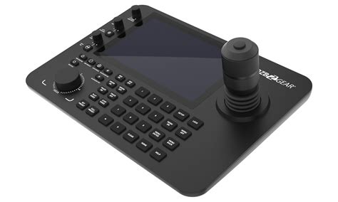 Professional Serial And Ip Joystick Controller With Touchscreen