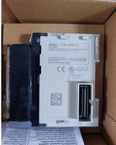 NEW CJ W AD V OMRON Analog Input Unit Days Warranty PLC Input Output Modules