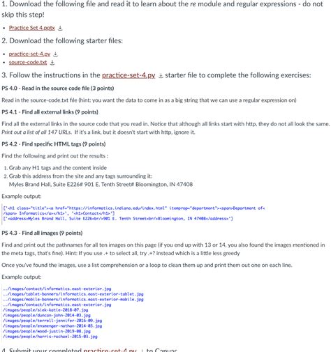 Practice Set 4py 1 Practice Set 4 2 For This