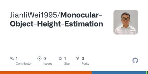 Github Jianliwei1995 Monocular Object Height Estimation