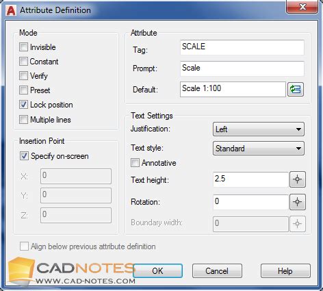 How To Make Drop Down Selection For AutoCAD Block CADnotes