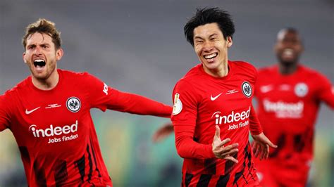 フランクフルトの決勝進出に貢献するゴール決めた鎌田大地「チームのため、自分のための取り組みの成果が出た」｜dfbポカール Dazn News Jp