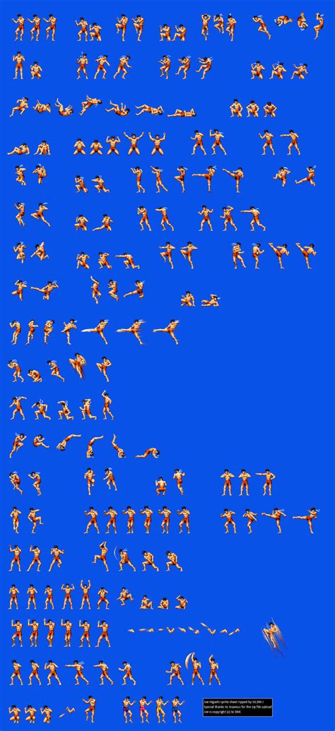 Joe Higashi Kof 94 Sprite Sheet By Siil3ntj On Deviantart