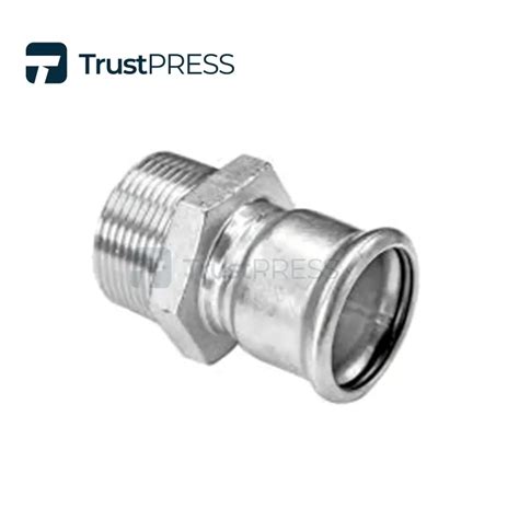Stainless Steel Male Adapter M Profile