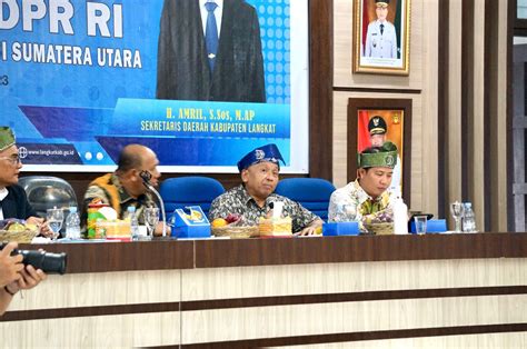 Kunjungan Kerja Reses Kemensos Dan Komisi VIII DPR RI Di Langkat