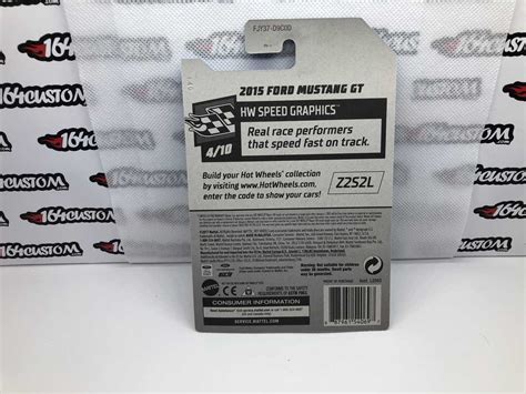 2018 Hot Wheels 2015 Ford Mustang GT Super Treasure Hunt Mainline HW