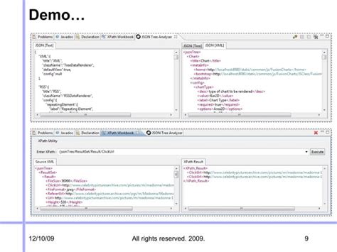 JSON Viewer XPATH Workbook PPT