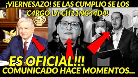 VIERNESAZO COMUNICADO 0FICIAL SE LAS CUMPLIO EL PRESIDENTE SE LOS