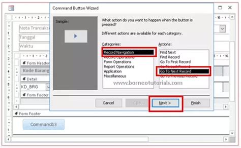 Cara Membuat Tombol Navigasi Ms Access Secara Mudah