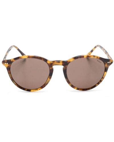 Brown Polo Ralph Lauren Sunglasses For Men Lyst