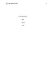 Cross Cultural Health Perspectives Module SLP A Docx DIABETES DISCUSSION Diabetes