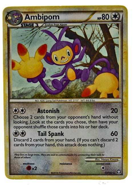 Pokemon 13 102 Ambipom For Sale Mavin