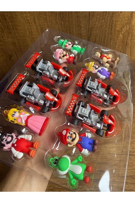 Çınar AYMİRA Süper Mario Mantar Koopa Luigi King Goril Toad Arabalı