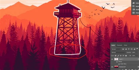 Deleting The Outer Glow On A Certain Part R Photoshop
