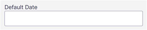Setting Default Date List Datepicker Documentation GravityWP