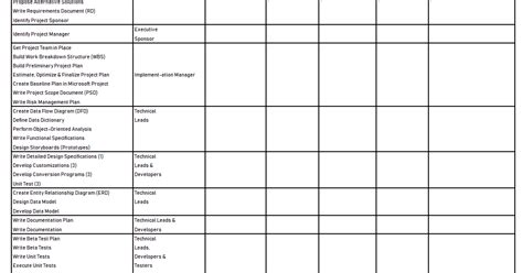 Project Plan Implementation Steps Examples Template Project Management Small Business Guide