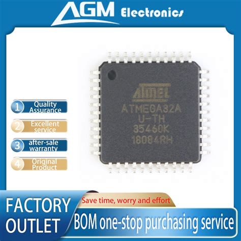 Atmega a au TQFP หนวยความจาแฟลช AVR โครงสราง Bit Microcontroller ชป Shopee Thailand