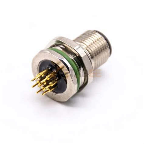 High Quality Waterproof M12 8 Pin A Coded Male Connector MetabeeAI